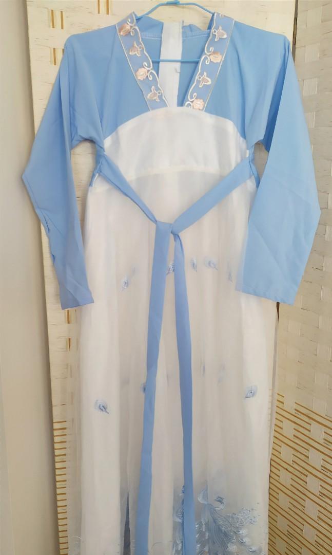 Baby blue Hanfu dress, Women's Fashion, Dresses & Sets, Dresses on ...