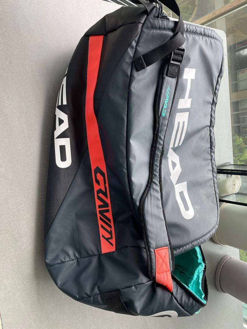 Head Gravity Sport Tennis/Badminton Duffle Bag, Sports Equipment ...