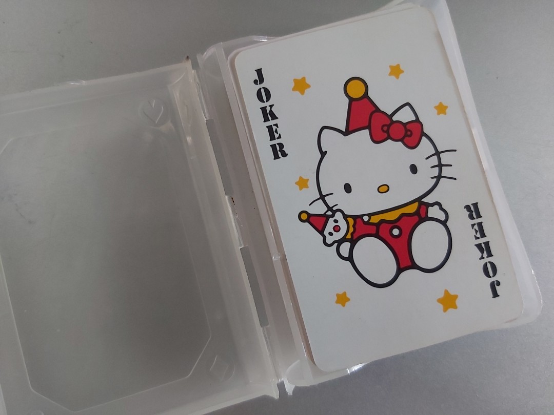 Hello Kitty Playing Cards (Mini 2.5-3"), Hobbies & Toys, Toys & Games ...
