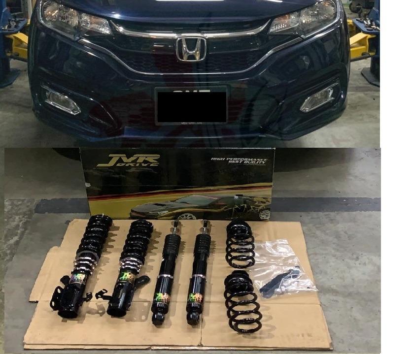 Honda fit gk3 gk5 model JVR racing coilover suspensions kit set ! , Car Accessories, Accessories ...
