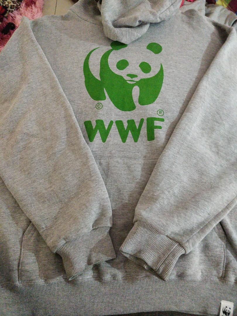 Hoodie WWF Panda, Men's Fashion, Tops & Sets, Hoodies on Carousell