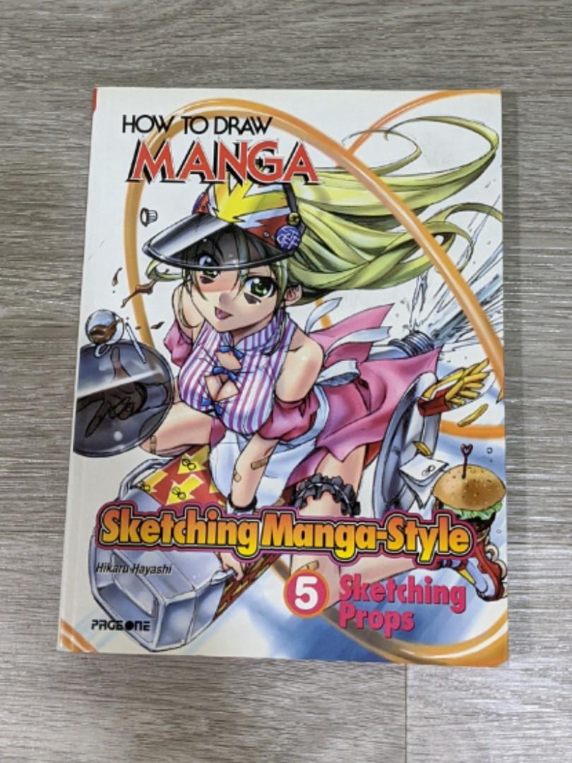 How to Draw Manga 5 Sketching Props - Hikaru Hayashii, Hobbies & Toys ...