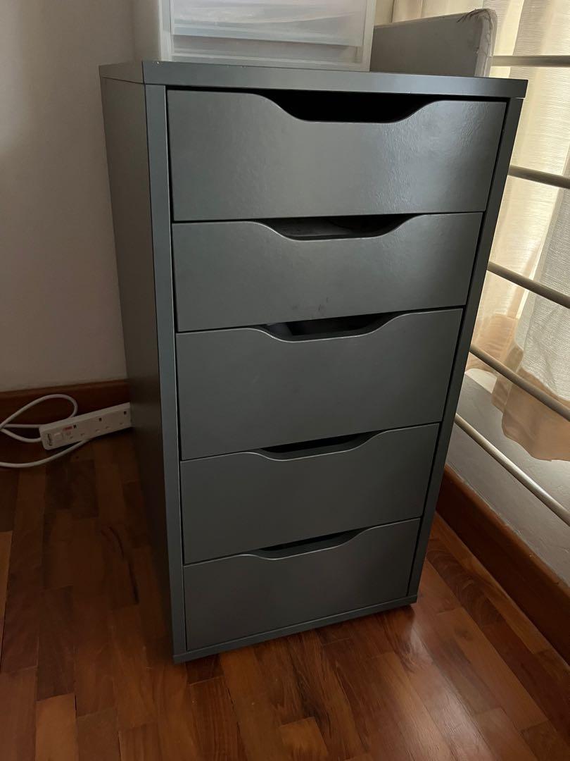 IKEA - ALEX - Office set, Furniture & Home Living, Furniture, Tables ...