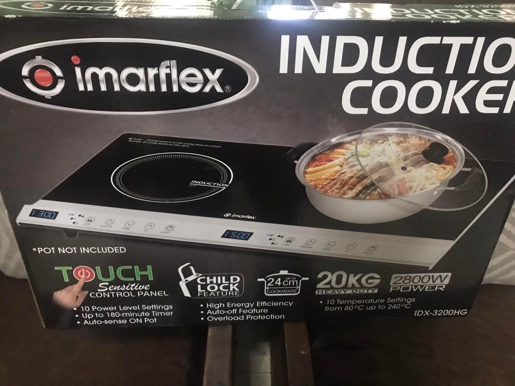 Imarflex double induction cooker, TV & Home Appliances, Kitchen ...