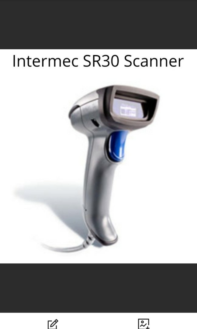 Intermec barcode scanner, Computers & Tech, Printers, Scanners ...
