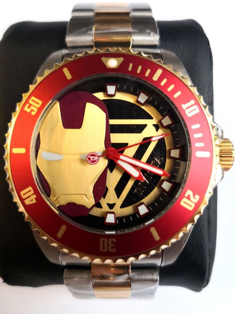 Invicta Marvel Iron Man limited edition Diver watch, Men's Fashion ...