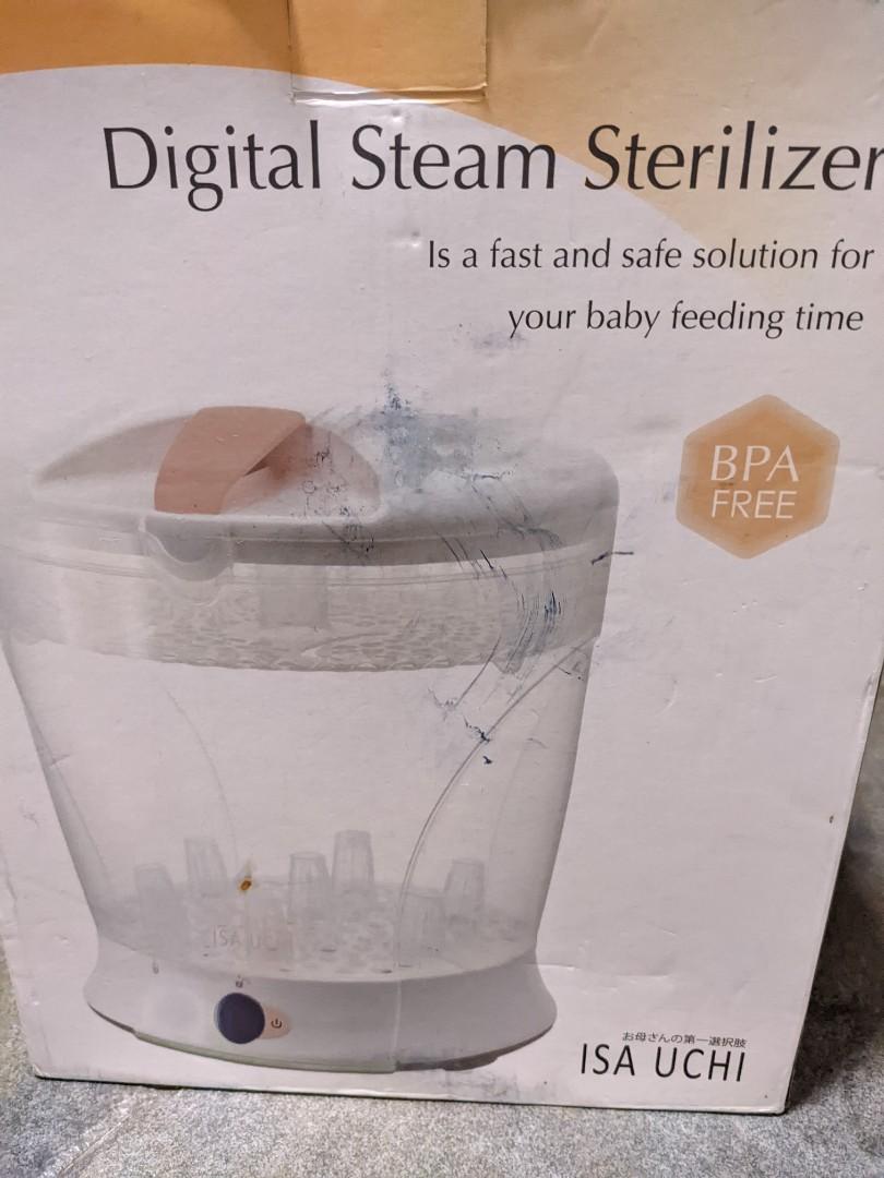 Isa Uchi Digital Steam Sterilizer, Babies & Kids, Nursing & Feeding ...