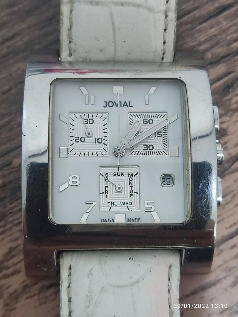 Jovial Swiss Made Quartz Chronograph, Men's Fashion, Watches ...
