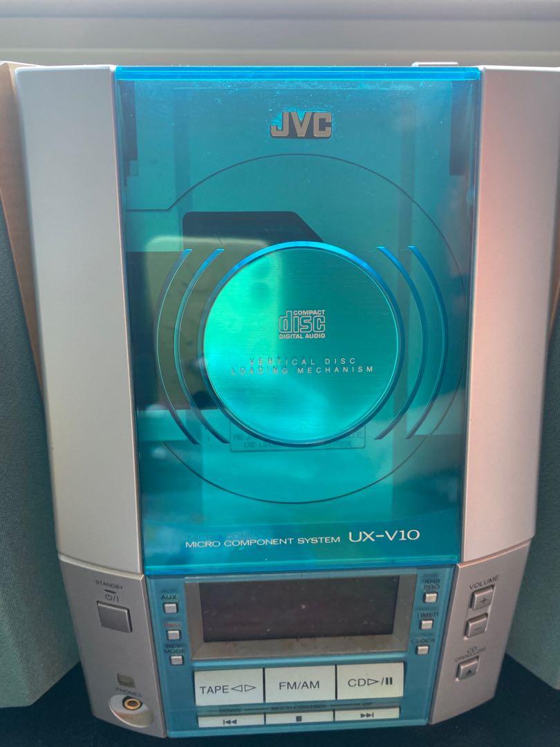 JVC Hi-Fi Set with CD player FM Radio Cassette Tape, Audio, Portable ...