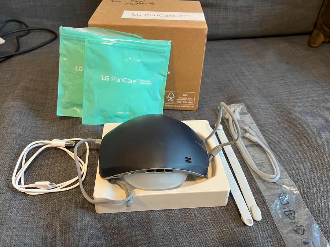 LG Puricare Wearable Mask, Beauty & Personal Care, Sanitisers ...