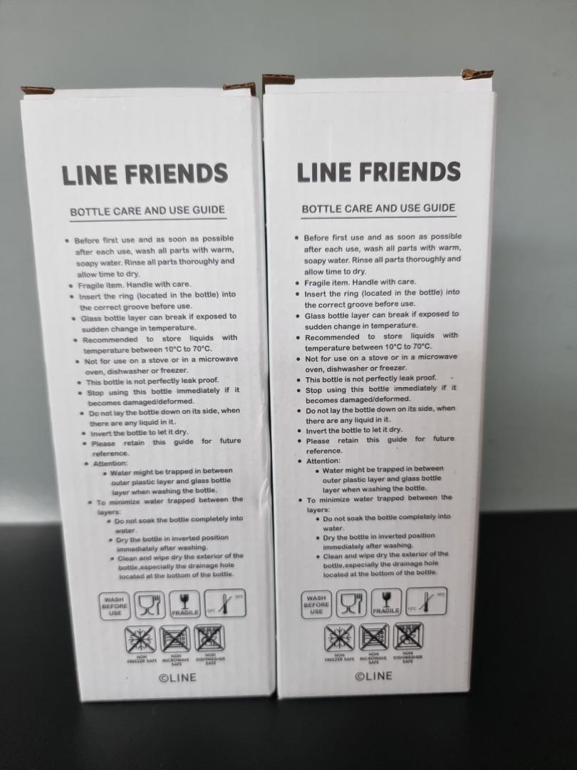 Line & Colgate Water Bottle Sally, Furniture & Home Living, Kitchenware ...