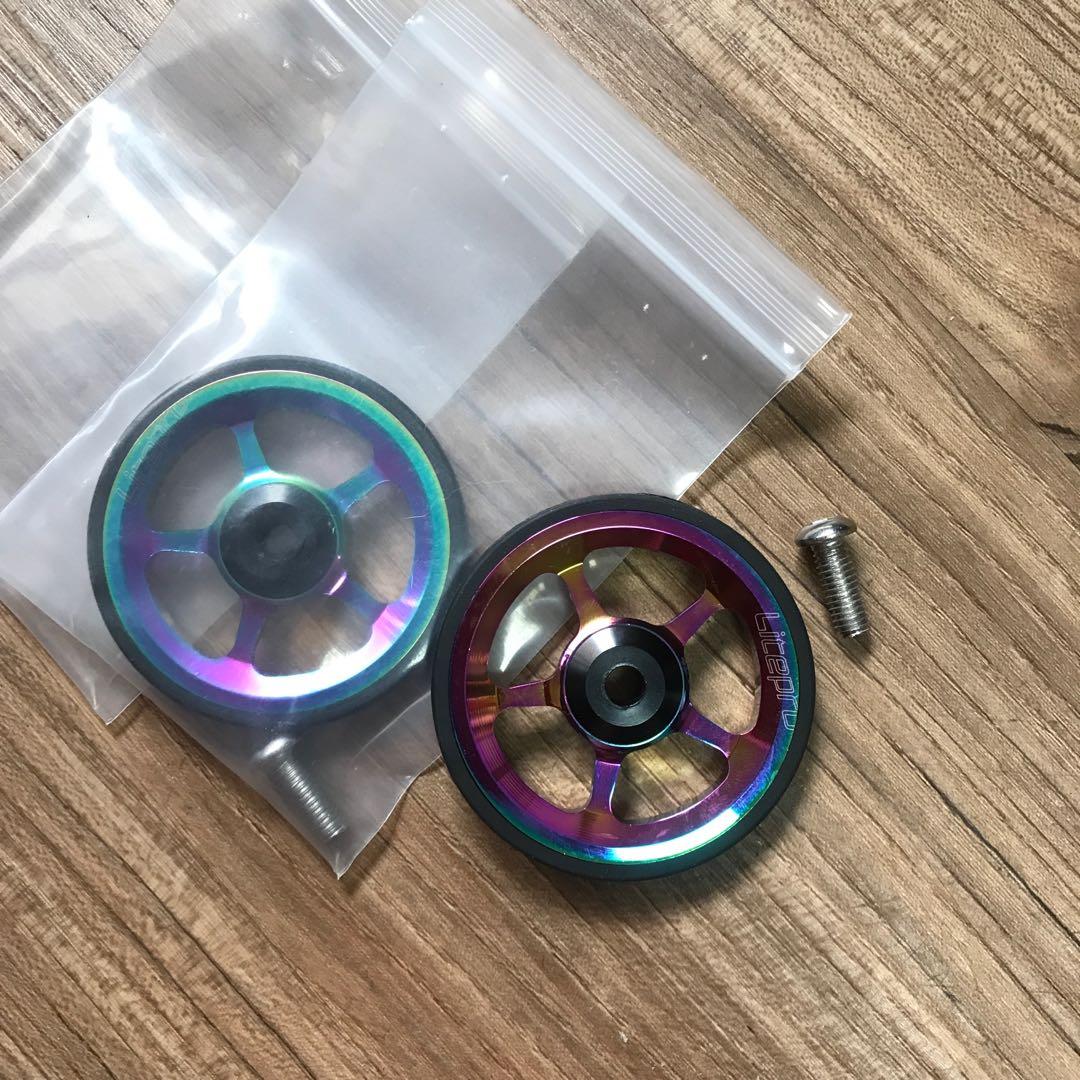 Litepro easy wheels- oil slick, Sports Equipment, Bicycles & Parts ...