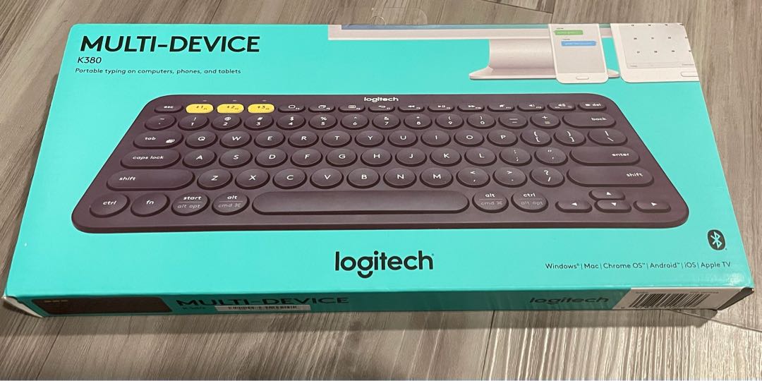 Logitech wireless keyboard (brand new), Computers & Tech, Parts ...