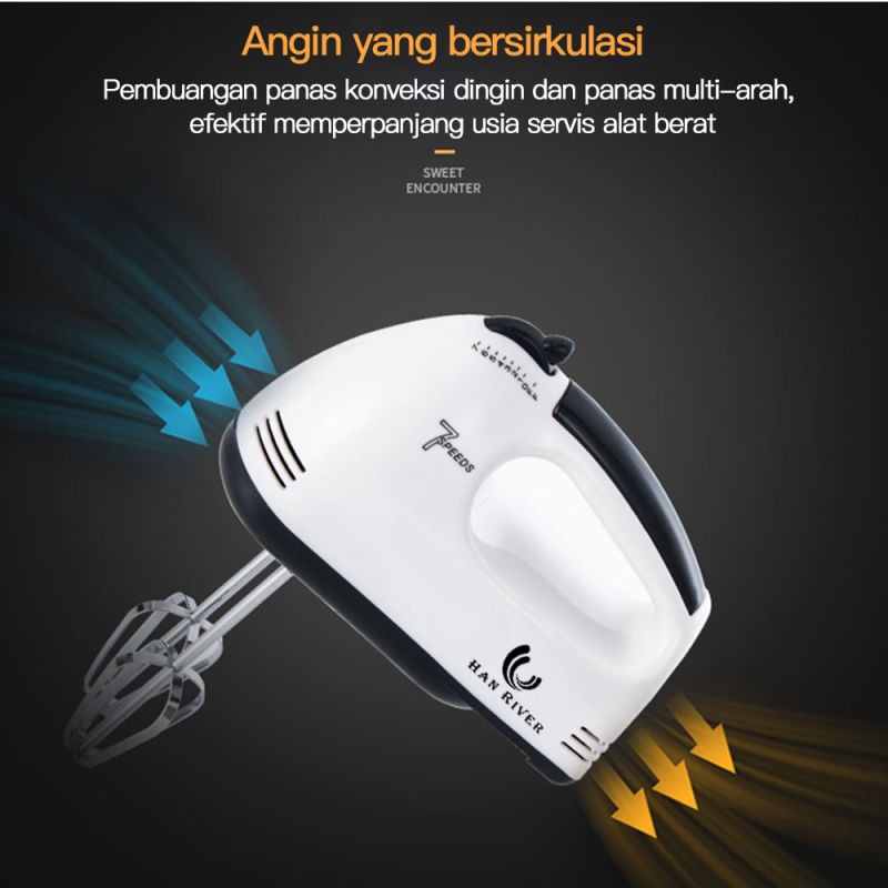 Mixer Tangan HAN RIVER HE-133, Kitchen & Appliances di Carousell