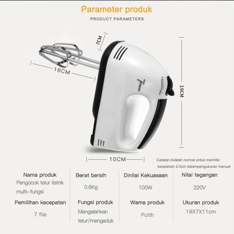 Mixer Tangan HAN RIVER HE-133, Kitchen & Appliances di Carousell