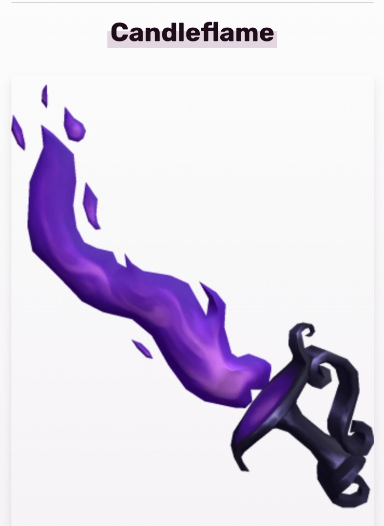 MM2 Candleflame - Roblox - Murder Mystery 2, Video Gaming, Video Games ...