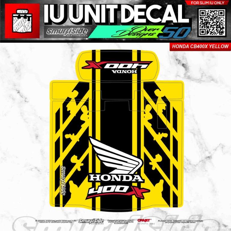 MOTORCYCLE SLIM IU UNIT DECAL VOL. 7, Motorcycles, Motorcycle ...