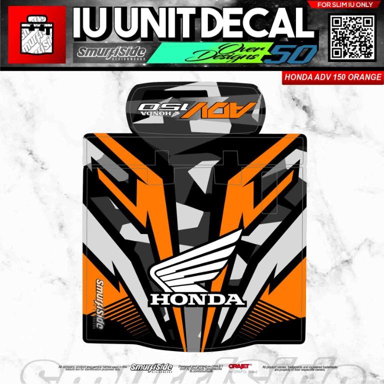 MOTORCYCLE SLIM IU UNIT DECAL VOL. 16, Motorcycles, Motorcycle ...