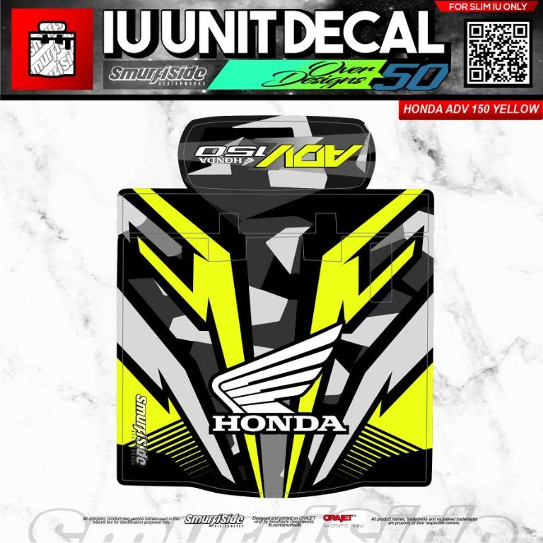 MOTORCYCLE SLIM IU UNIT DECAL VOL. 16, Motorcycles, Motorcycle ...