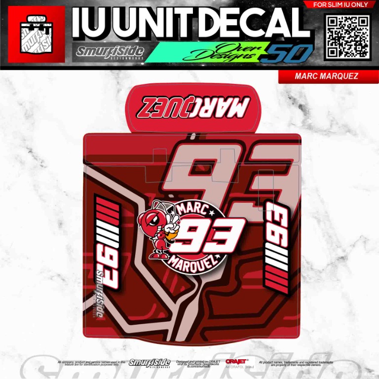 MOTORCYCLE SLIM IU UNIT DECAL VOL. 17, Motorcycles, Motorcycle ...