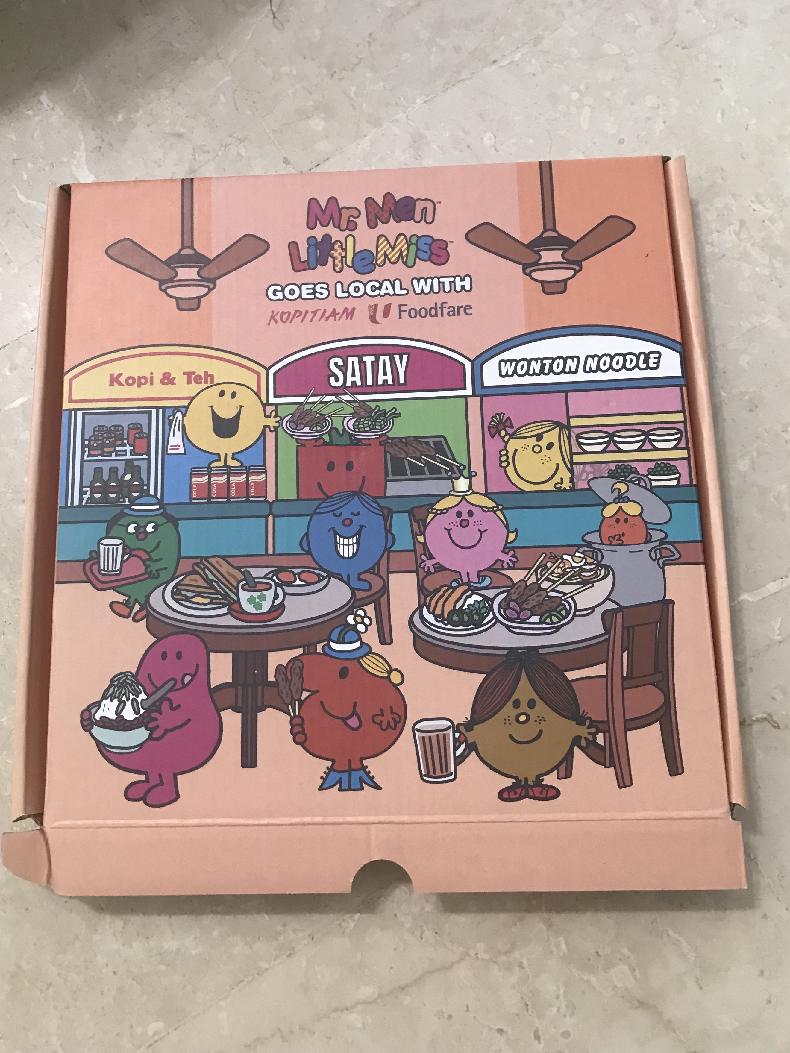 Mr. Men Little Miss Kopitiam Plates, Food & Drinks, Other Food & Drinks ...