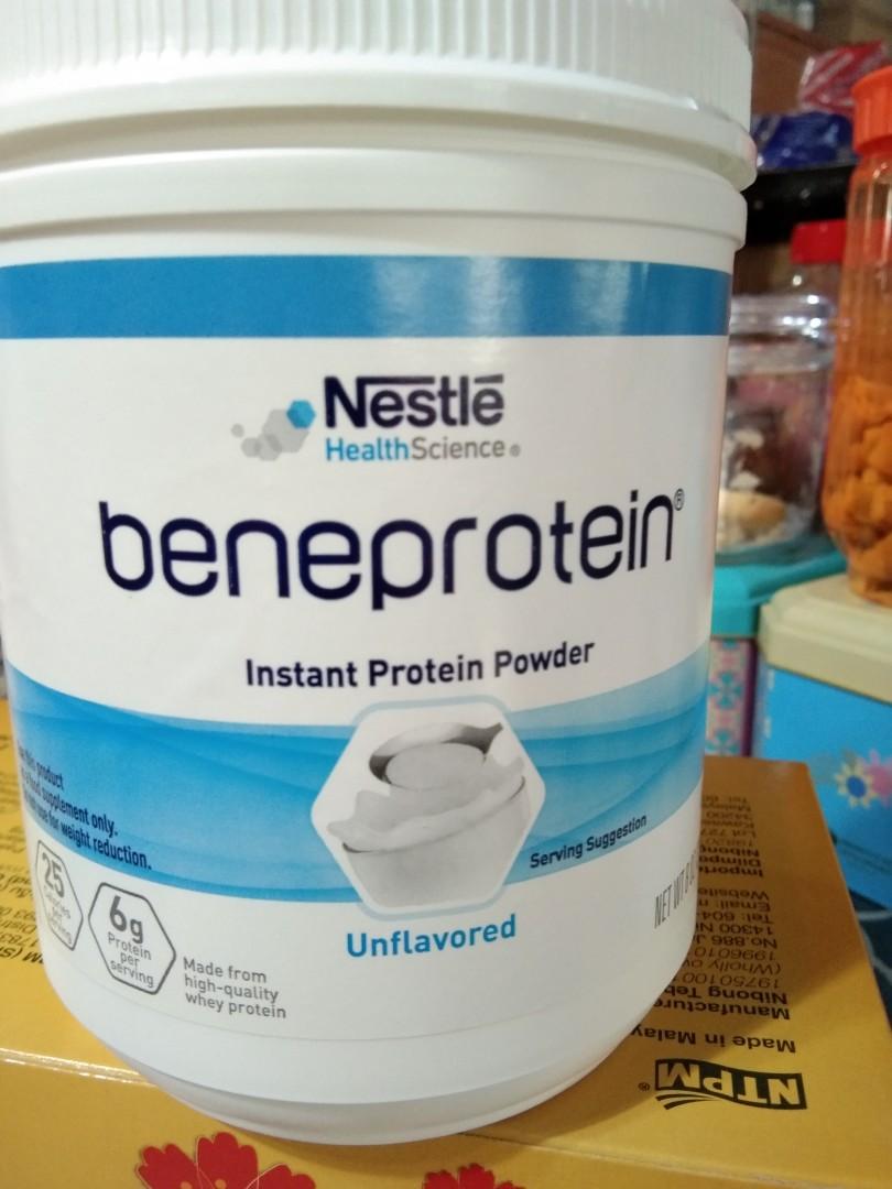 Nestle Beneprotein Instant Protein Powder, Health & Nutrition, Health ...
