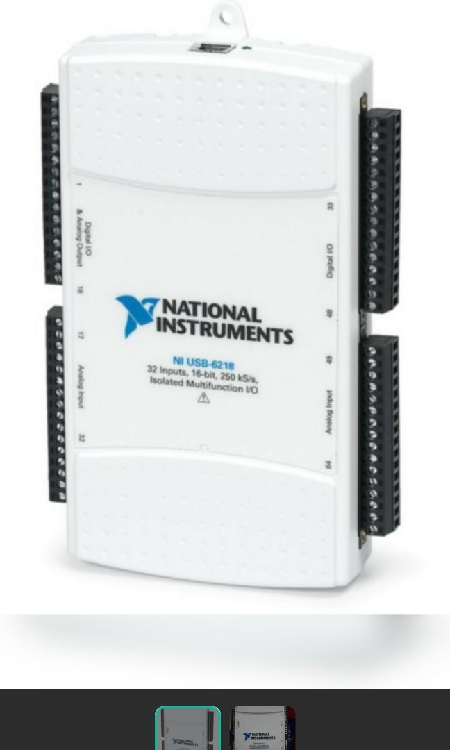 NI USB-6218 Multifunction I/O Device, Computers & Tech, Office ...