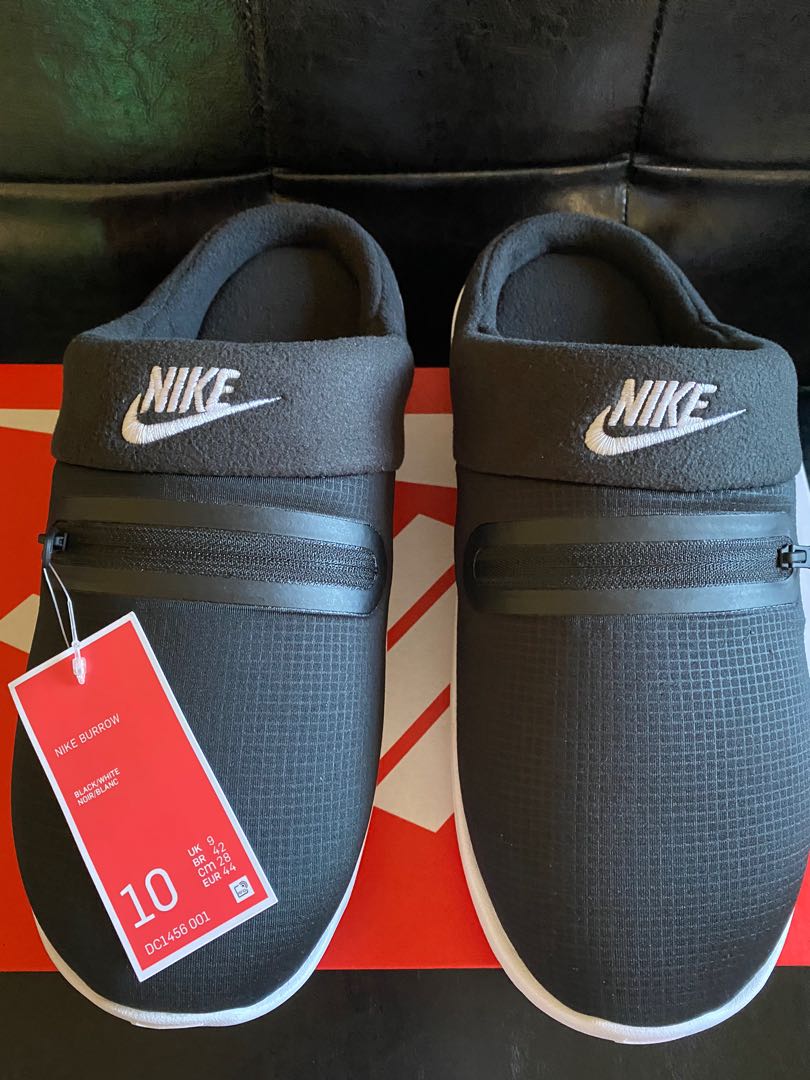 Nike Burrow Slip ons, Men's Fashion, Footwear, Slippers & Slides on ...