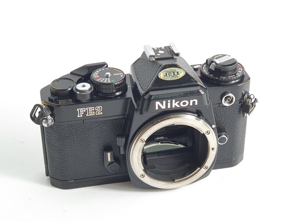 Nikon FE2 black-Titanium Shutter, Photography, Cameras on Carousell