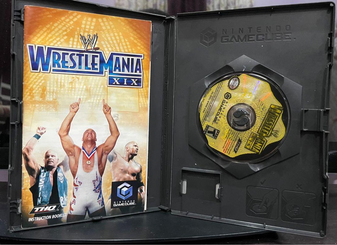 NINTENDO GAMECUBE WWE WRESTLEMANIA XIX, Video Gaming, Video Games ...