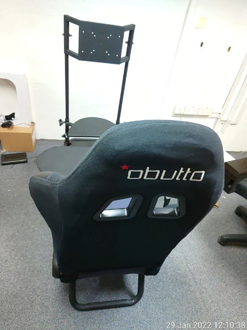 Obutto Ozone Gaming Cockpit Simulator Rig, Video Gaming, Gaming ...