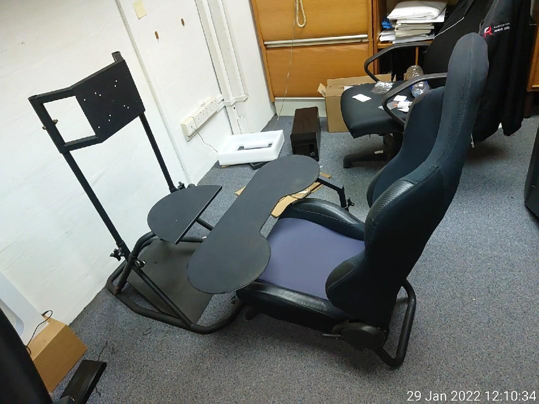 Obutto Ozone Gaming Cockpit Simulator Rig, Video Gaming, Gaming ...