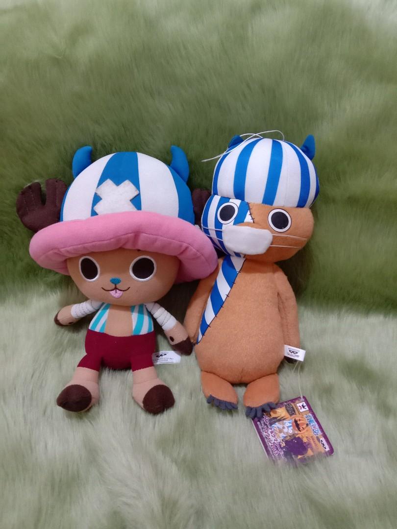 ONEPIECE CHARACTER PLUSHIES SET,BNWT, 11-12INCHES, Hobbies & Toys, Toys ...