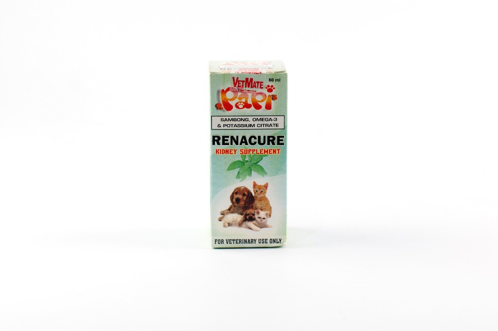 Papi Renacure Kidney Supplement (60ml), Pet Supplies, Health & Grooming ...