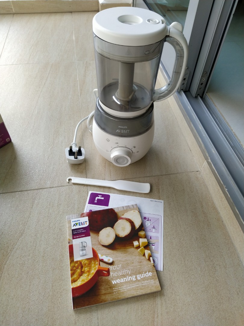 Philips Baby Food maker + 5 storage pots, Babies & Kids, Nursing ...