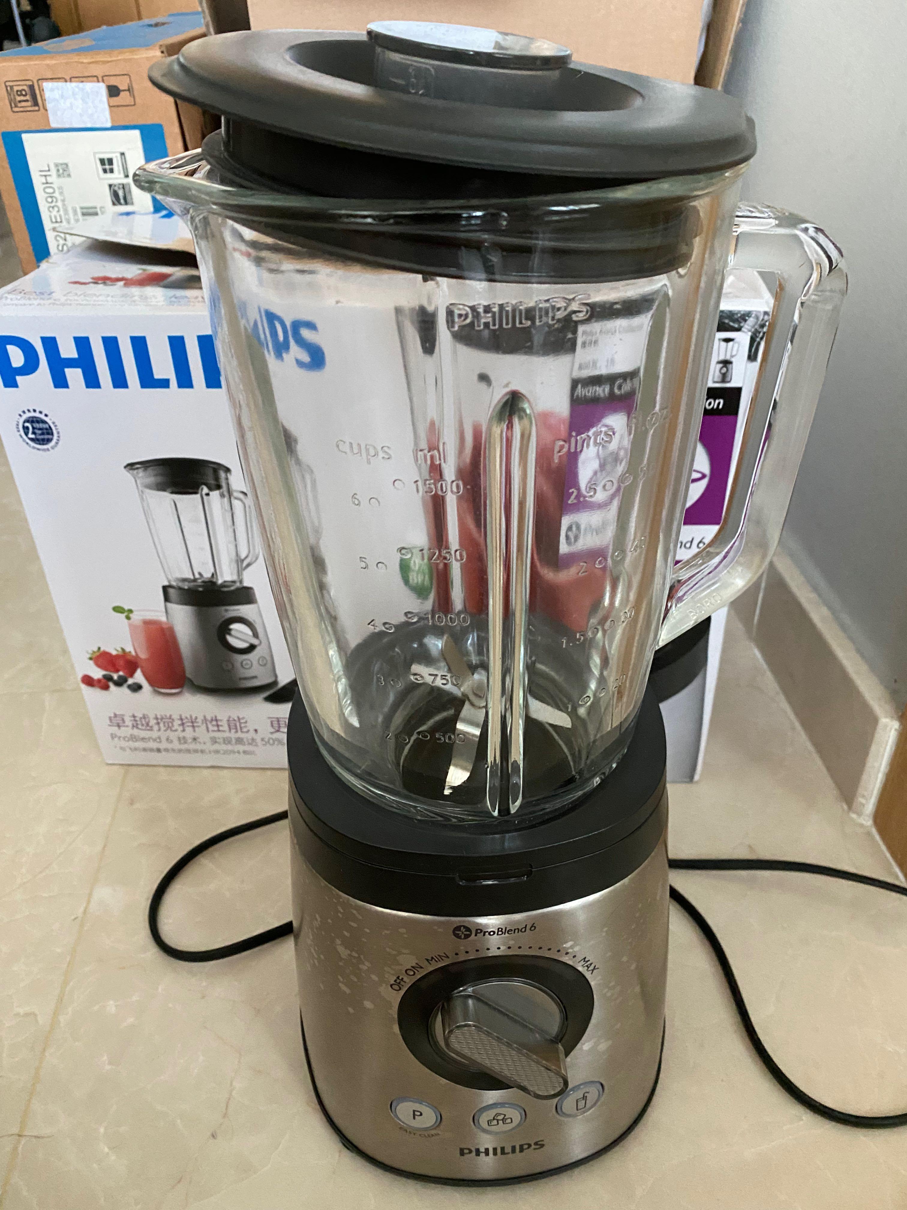 Philips blender 800W 2L HR2096, TV & Home Appliances, Kitchen ...