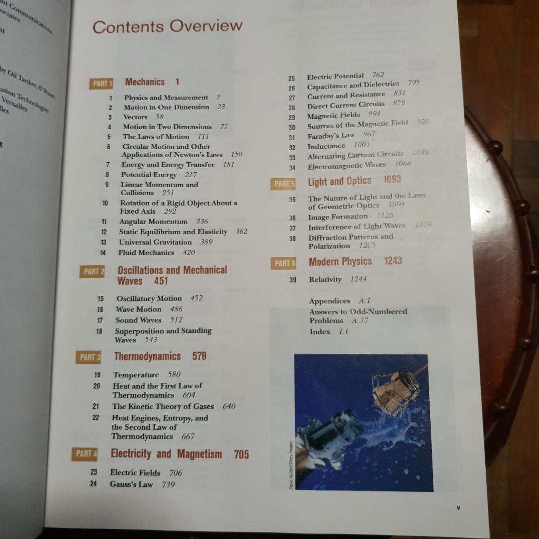 Physics for Scientists and Engineers Serway Jewett 6th Edition, Hobbies & Toys, Books ...