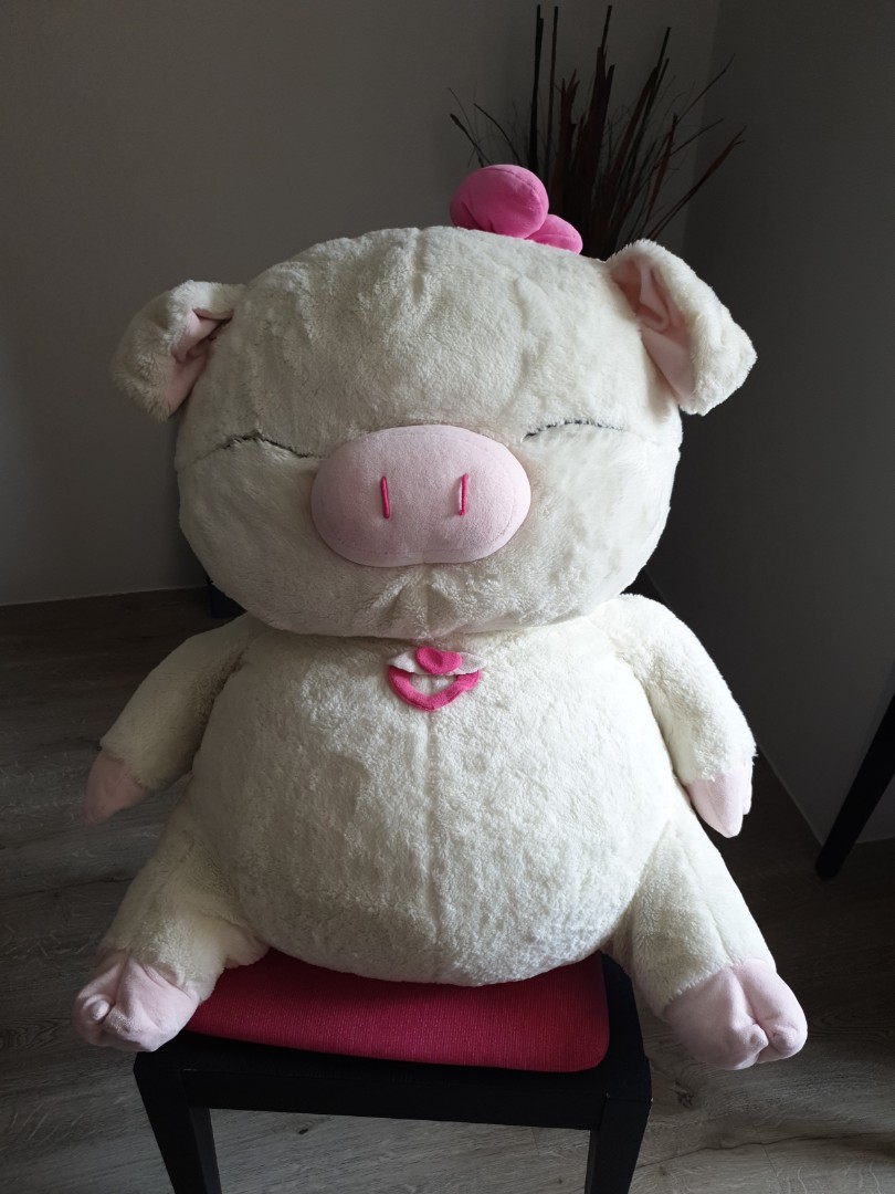 Giant Pig plush (Kdrama Kim Sam Soon) Jumbo Big Pig Doll, Hobbies ...