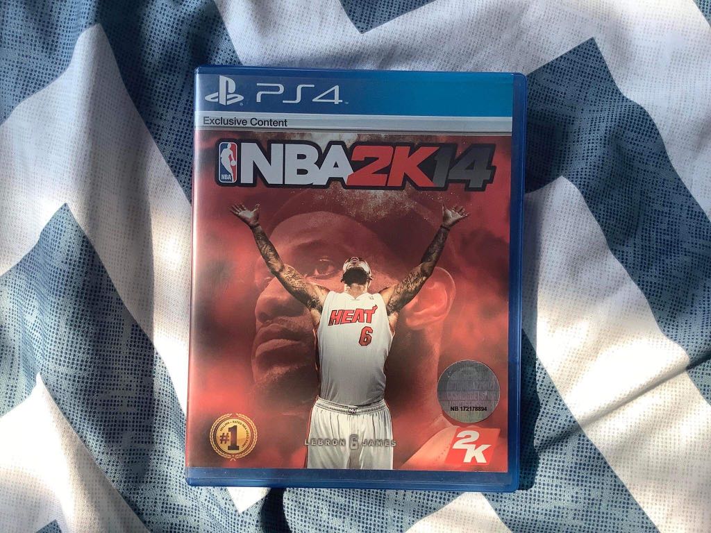 PLAYSTATION 4 - NBA 2k14 DISC, Video Gaming, Video Games, PlayStation ...