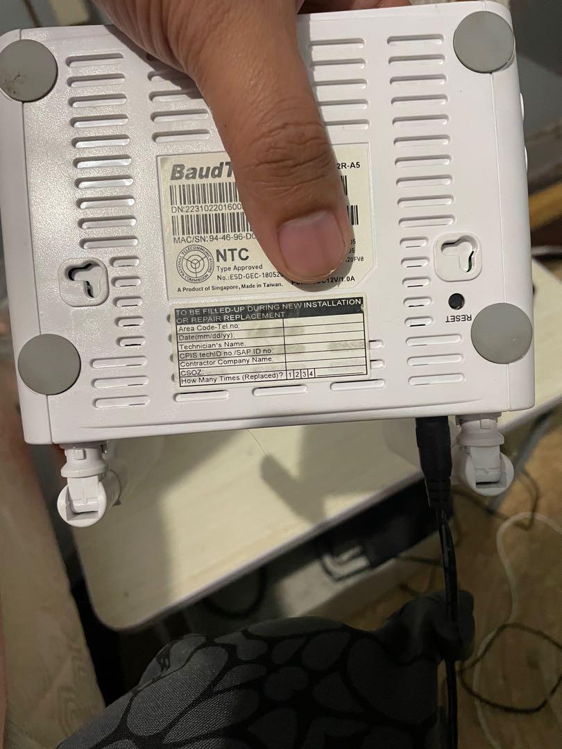 Pldt router, Computers & Tech, Parts & Accessories, Networking on Carousell
