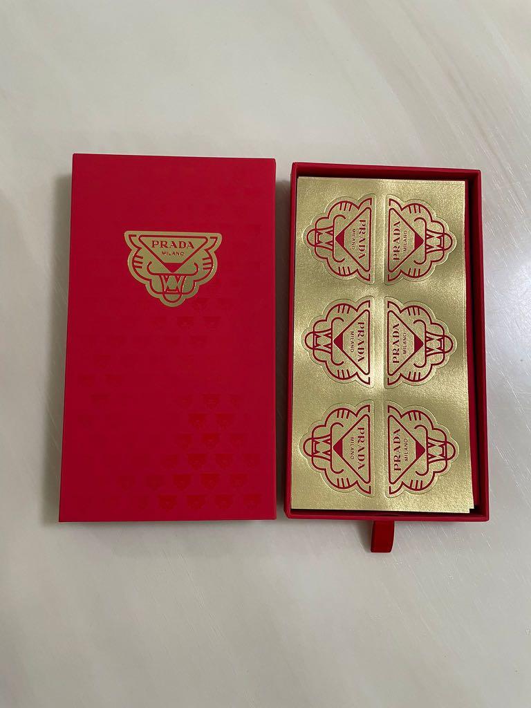 Prada Red Packet, Luxury, Accessories on Carousell