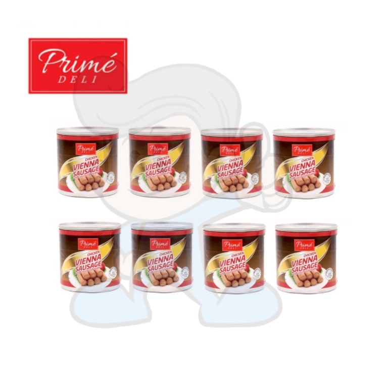 Prime Deli Chicken Vienna Sausage Hot & Spicy (8 x 5oz), Food & Drinks ...