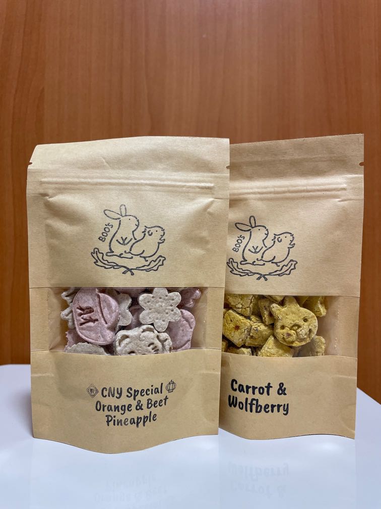 Rabbit biscuit treats, Pet Supplies, Pet Food on Carousell