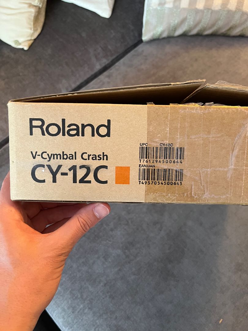 Roland CY-12C crash cymbal trigger, Hobbies & Toys, Music & Media ...