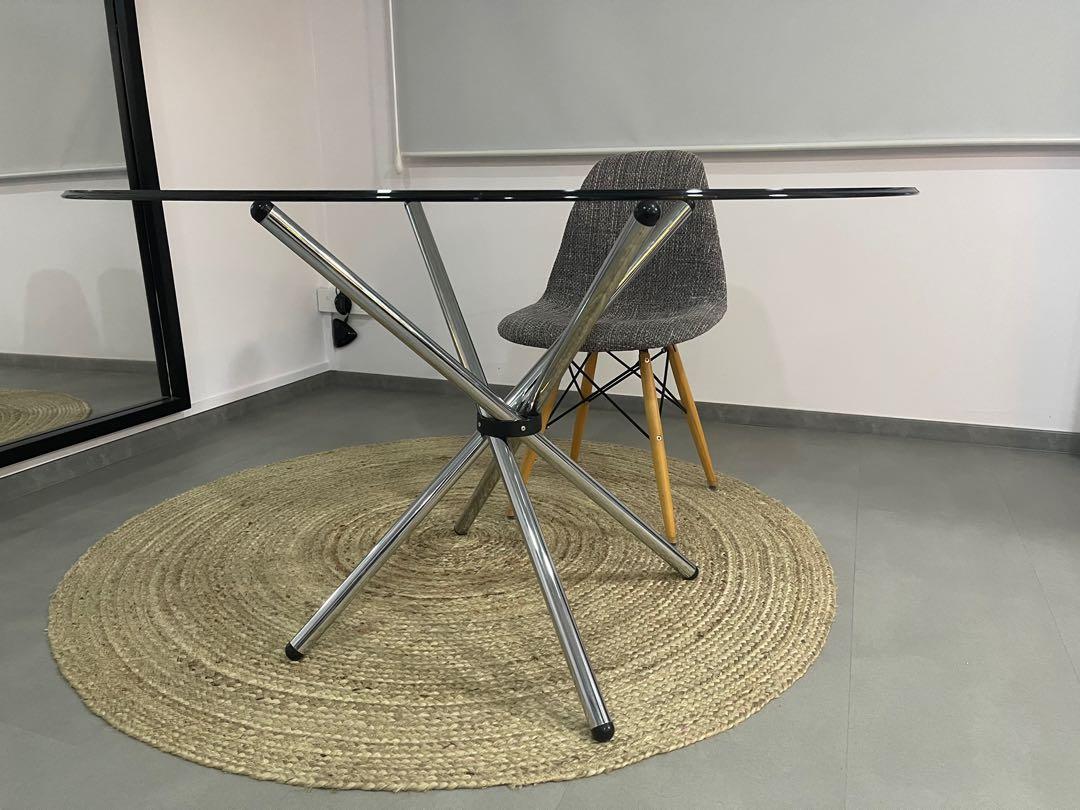 Round table with chopstick legs, Furniture & Home Living, Furniture ...