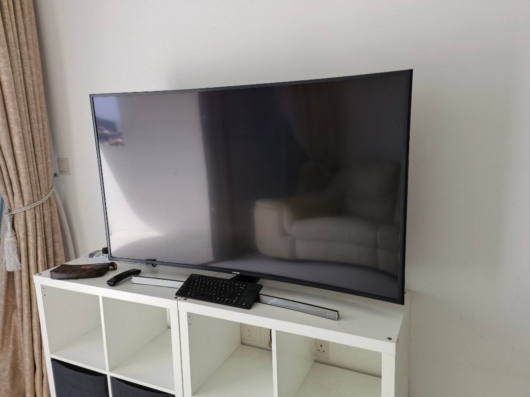 Samsung 55 inch curved TV, TV & Home Appliances, TV & Entertainment, TV ...