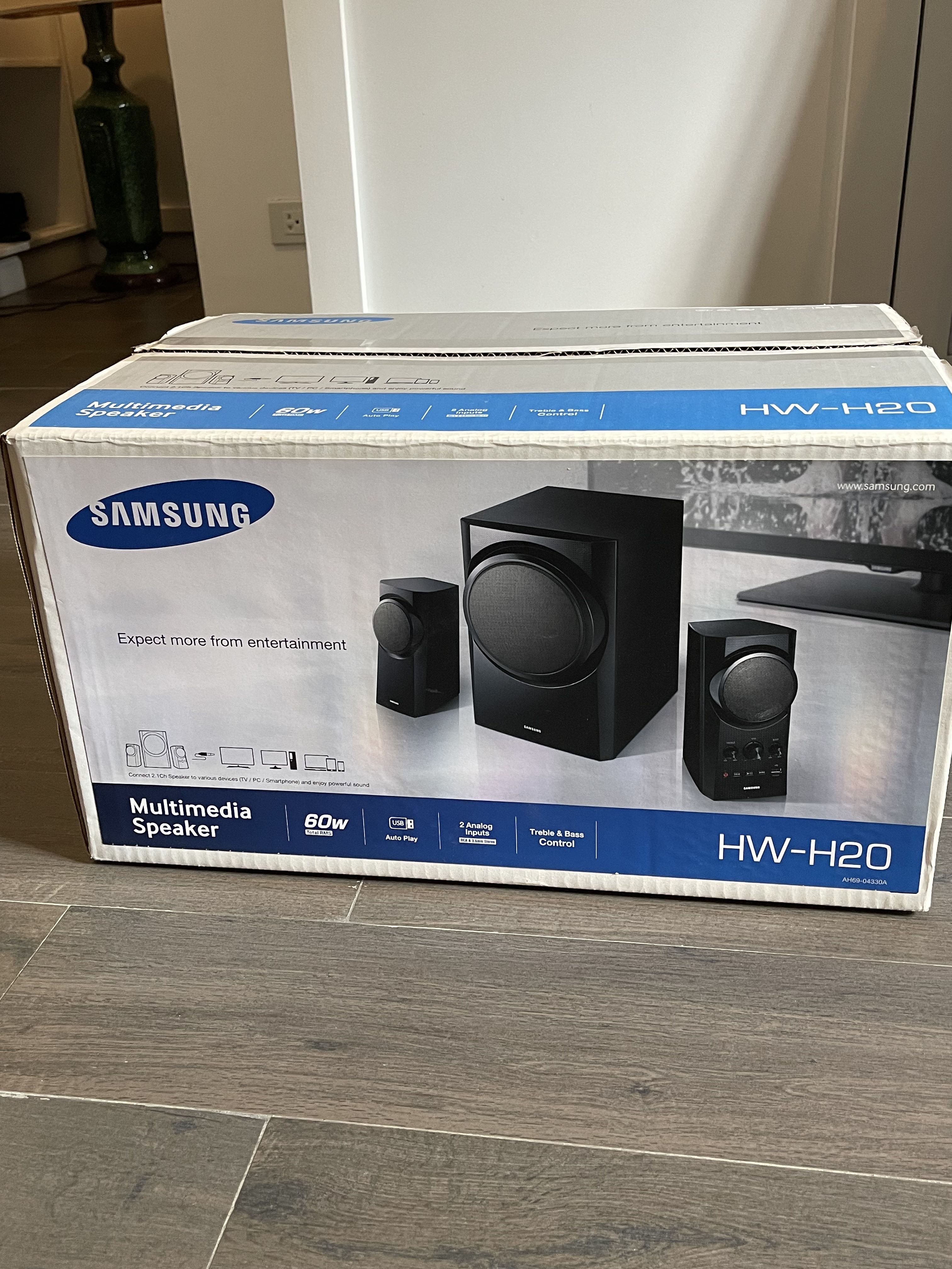 SAMSUNG MULTIMEDIA SPEAKER - HW-H20, Audio, Soundbars, Speakers ...