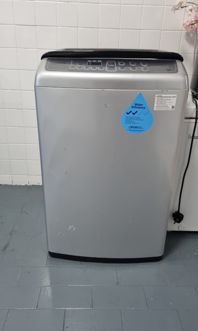 Samsung wobble top load washing machine, TV & Home Appliances, Washing ...