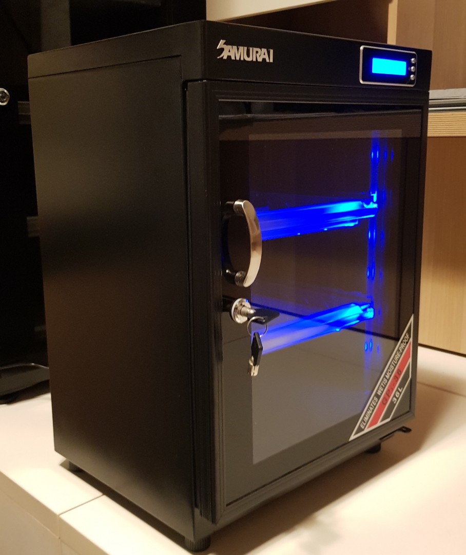 Samurai Dry Cabinet Box 36L, Photography, Photography Accessories, Dry ...