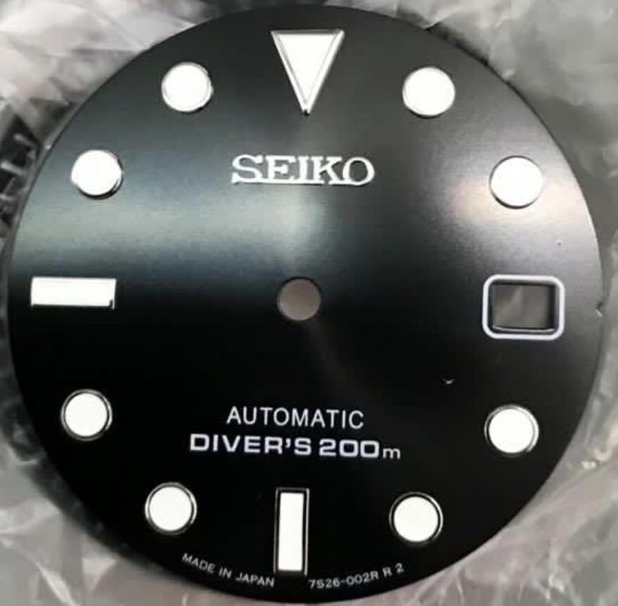 Seiko Black Dial Date window for Mod, Men's Fashion, Watches ...